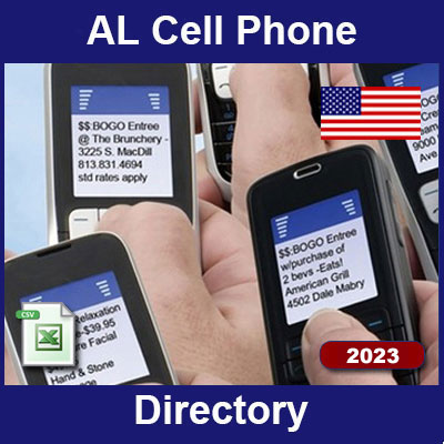 Alabama Cell Phone Directory | USBizData.com