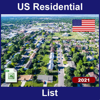US Residential List | USBizData.com